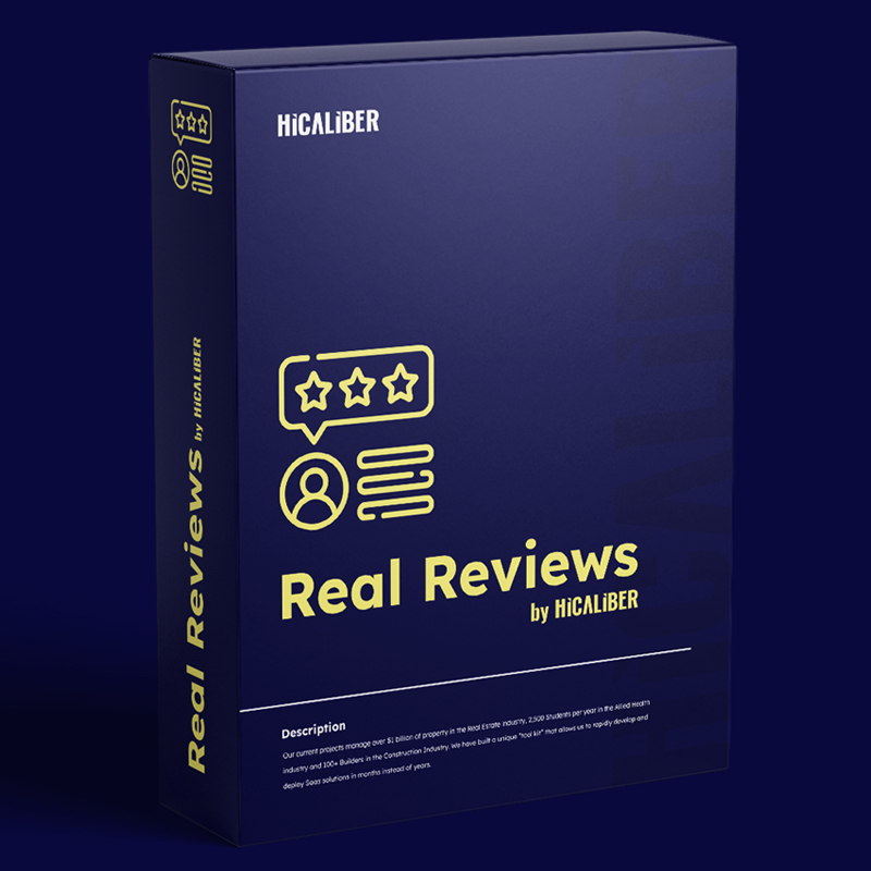 Real Reviews by Hicaliber - Hicaliber